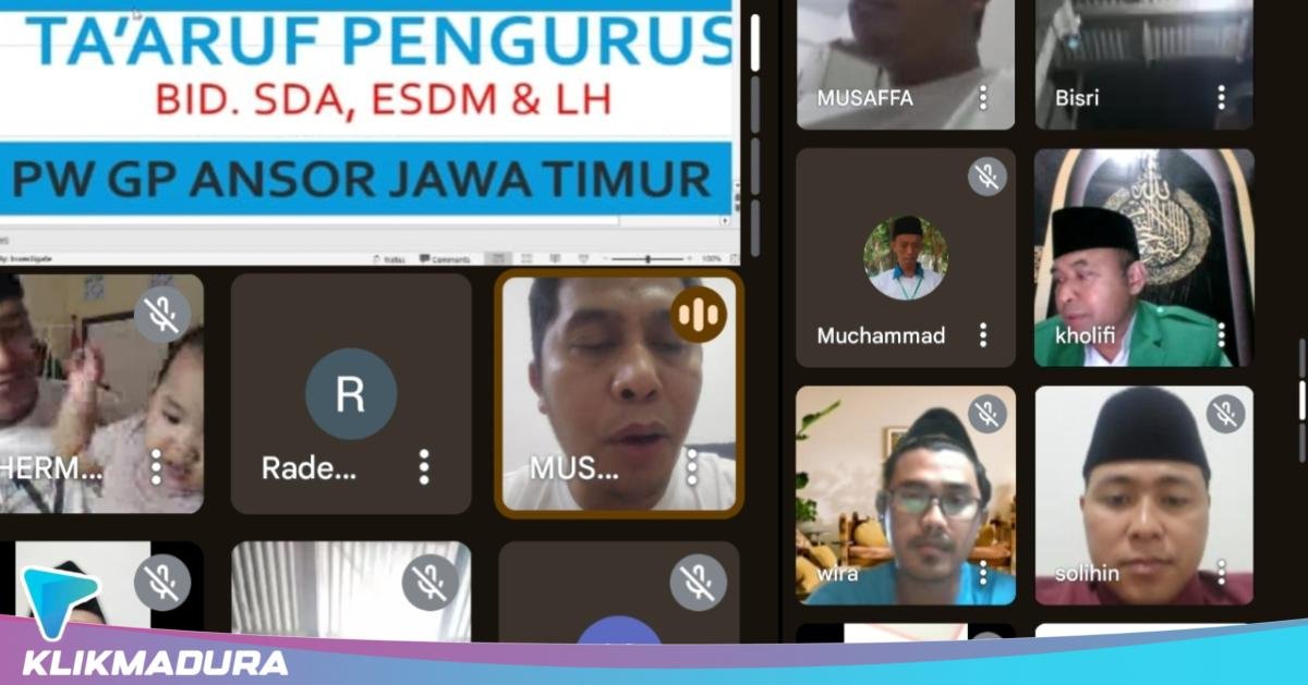 Gelar Taaruf Pengurus, PW GP Ansor Jatim Komitmen Kawal Isu-isu SDA, ESDM dan Lingkungan | Klik ...